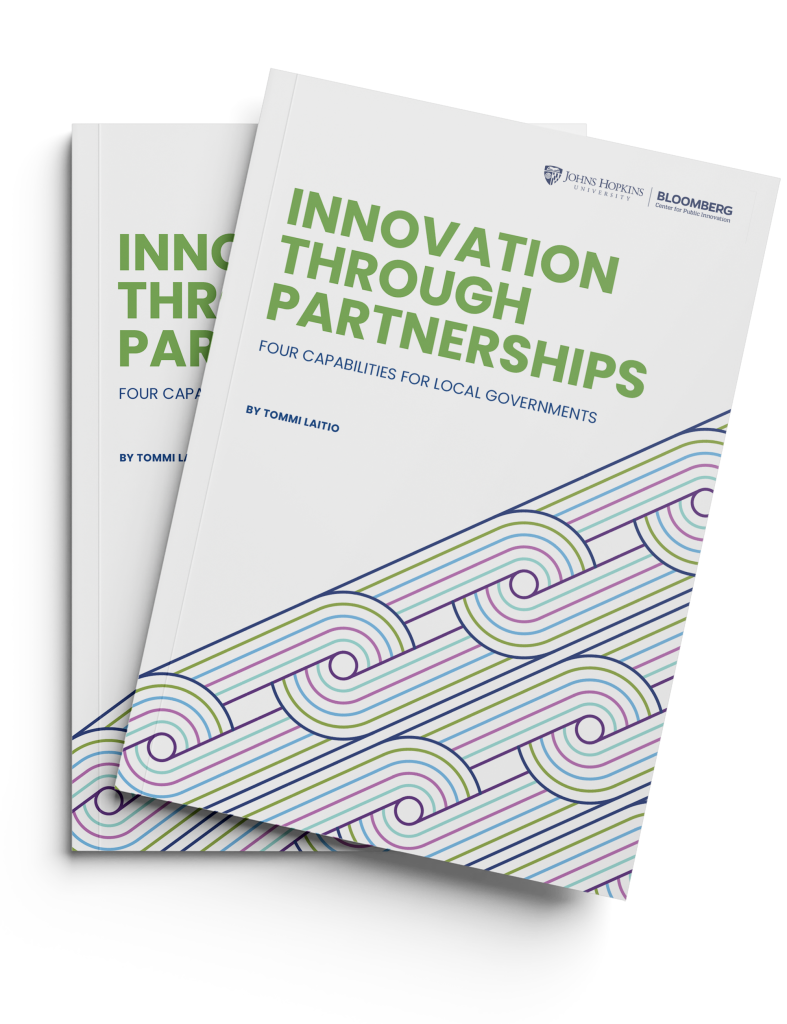 Innovation Through Partnerships - Bloomberg Center for Public Innovation